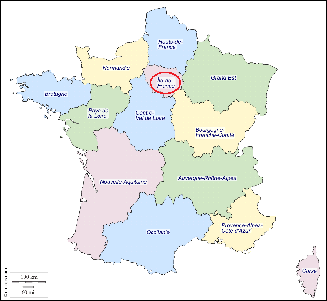 Frankreich-Mobil-Erleben - Die Regionen